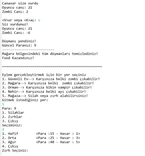 Github Rumeysatutan Maceraoyunu