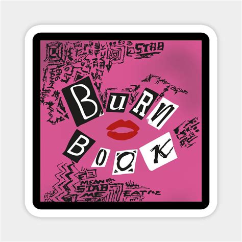 Mean Girls Burn Book By Gothenburg Print In 2024 Mean Girls Burn Book Mean Girls The Secret Book