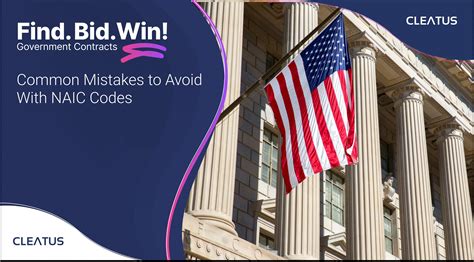 common mistakes to avoid when using naics codes cleatus