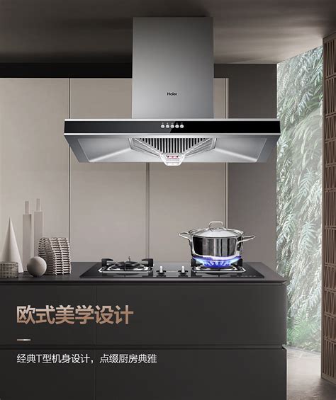海尔抽油烟机家用家电电器厨房小型大吸力顶吸式排烟脱排吸油烟机 阿里巴巴