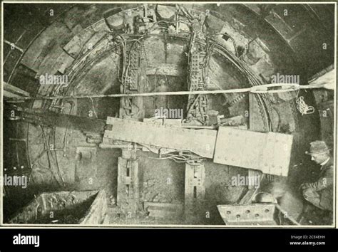 Shield And Compressed Air Tunneling Ifi Fig 57—rear View Of Shield With Erector Removed
