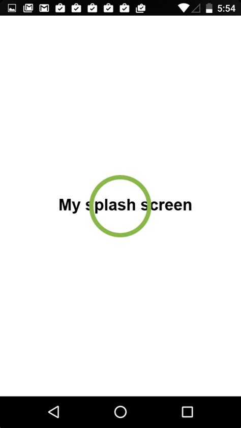 apache on android the statusbar and the navigation bar are still visible while the