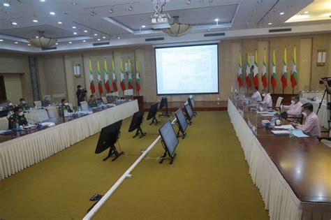 နိုင်ငံတော်၏ ငြိမ်းချမ်းရေးဆွေးနွေးရေးအဖွဲ့နှင့် မွန်ပြည်သစ်ပါတီ Nmsp ဒုတိယဥက္ကဋ္ဌ ဦးဆောင်သော င