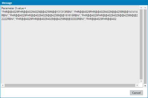Question Is There Any Length Or Size Limit To The Process Property And