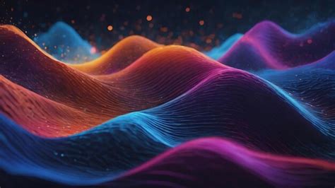 Premium Photo 3d Abstract Digital Technology Background