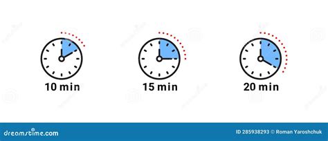 Timers Icon On White Background Isolated Vector Set Of Elements Time Or Timer Stopwatch Symbol