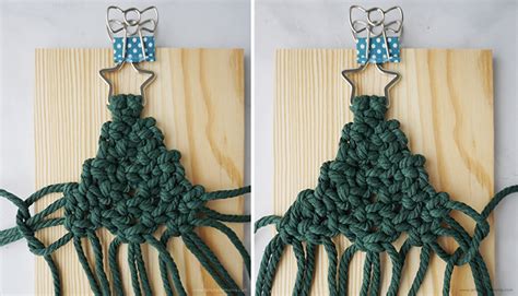 Macrame Christmas Tree Artsy Fartsy Mama