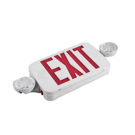 Explosion Proof High Output Red LED Fire Exit Light For Laboratory LED Emergency Light And Ex