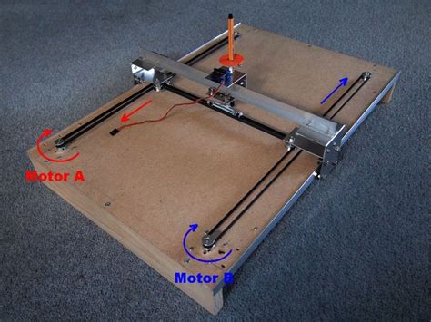 Corexy Cnc Plotter Diy Cnc Router Diy Cnc Arduino Cnc