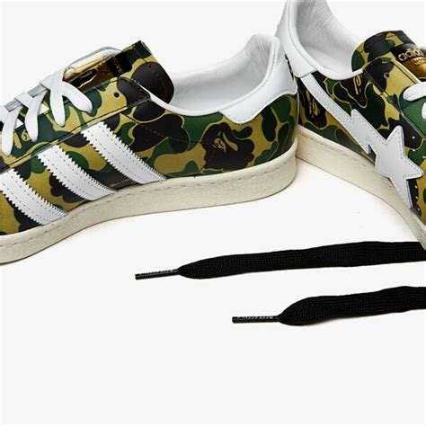 Bape X Adidas Superstar 80s Green Camo Raffle List