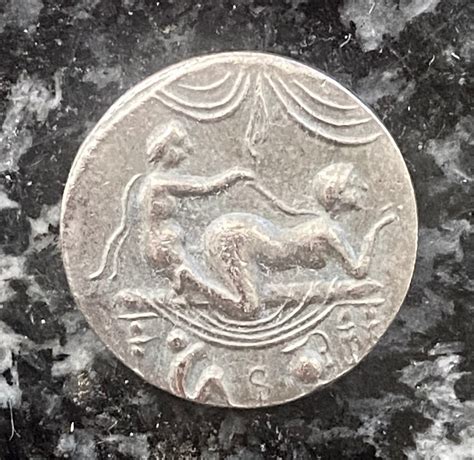 Ancient Roman Empire Spintria Brothel Antique Coin Sexual Position Multiple Styles To Choose