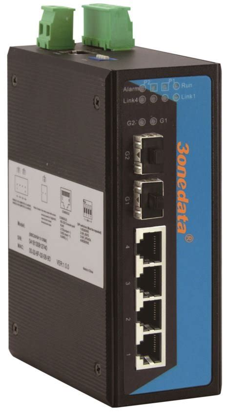 4 Ports 10 100 Base TX 2 Gigabit SFP Autic System