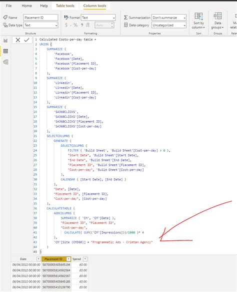 Solved Need To Populate Calculated Table With Dates And O Microsoft Fabric Community