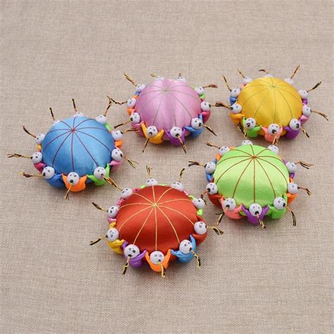 Diy Fabric Sewing Needle Pin Holder Cut Doll Cushion China Handmade