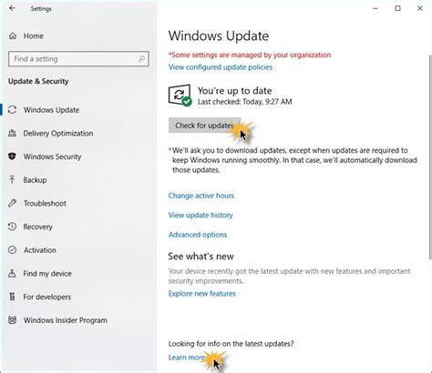 how to check for updates in windows 11 10