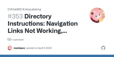 Directory Instructions Navigation Links Not Working Pages Not Loading