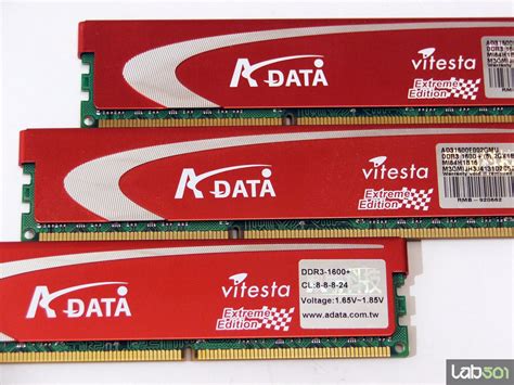 Lab501 A Data 3x2gb Ddr3 1600 Cl8