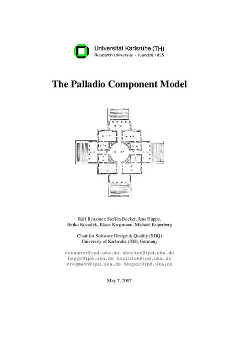 pdf the palladio component model
