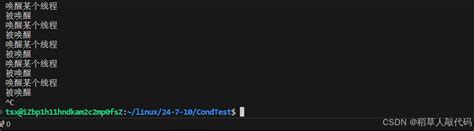 【多线程】线程同步 条件变量的原理及其使用多线程条件变量的使用 Csdn博客