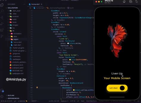 flutter wallpaper app with wallt ui