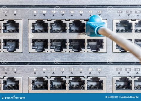 Network Switch Stock Image Image Of Digital Cables 44882045
