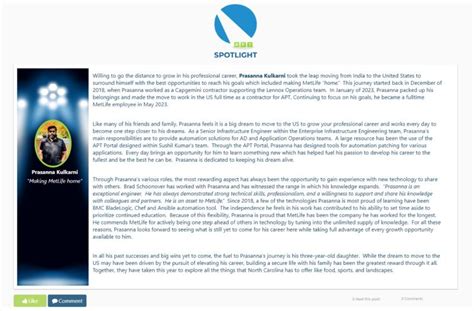 Prasanna Kulkarni On Linkedin Never Gotten Anything Cool Like This Written About Myself Thanks