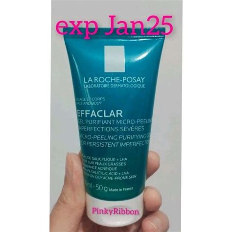 Jual La Roche Posay 50ml Effaclar Micro Peeling Purifying Gel Cleanser