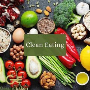 Clean Eating Frische Und Natürliche Ernährungsweise