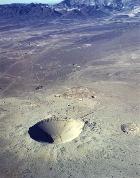 Sedan Crater A Remarkable Nuclear Blast Site