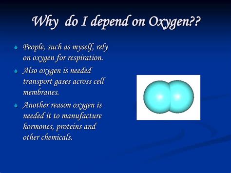 PPT Oxygen And Me PowerPoint Presentation Free Download ID 5496446