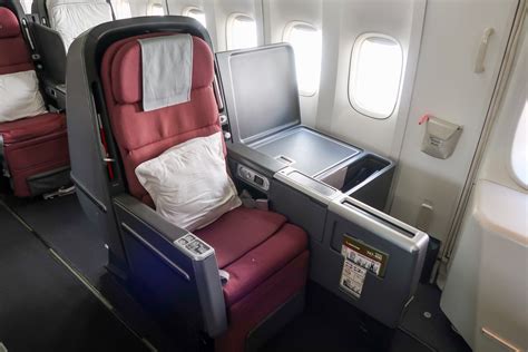 Qantas 747 Business Class