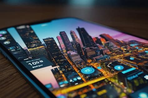 augmented reality application premium ai generated image