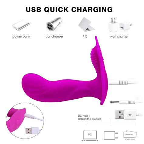 Invisible Wearable Vibrator Panties G Spot Massager Remote Control