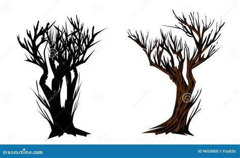 Tree Illustrator Material Stock Illustration Illustration Of Ribbon Illustrator 9653000
