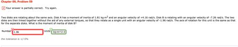 Solved Chapter 09 Problem 59 Your Answer Is Partially