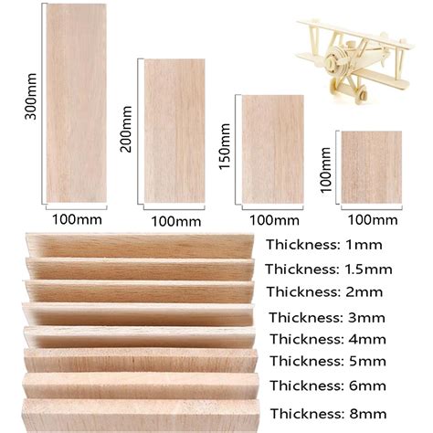 Thicks Tabl N De Madera Ligero Tablero Para Manualidades Modelo De