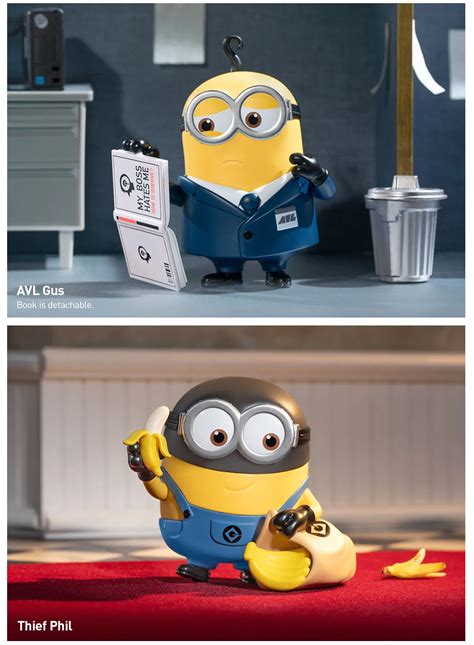 Universal Despicable Me 4 Series Figures Blind Boxes Pop Mart