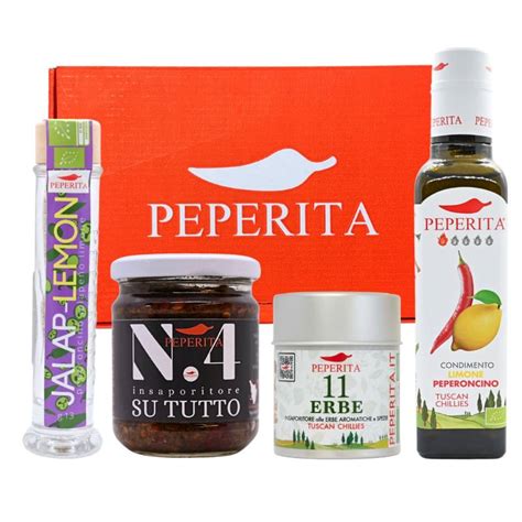 Peperita Regali Kit Brace Peperoncino Bio Made In Italy