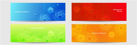 다채로운 배너 템플릿의 컬렉션입니다 추상 웹 배너 디자인 헤더 방문 페이지 웹 디자인 요소 추상 수평 웹 배너 디자인 템플릿 배경 0명에 대한 스톡 벡터 아트 및 기타