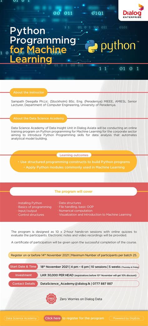 Dialog Enterprise On Linkedin Python Machinelearning Dataanalysis Programming Building