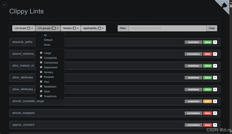 Rust代码静态分析工具clippy浅析 Csdn博客 Rust代码静态分析工具clippy浅析 Csdn博客