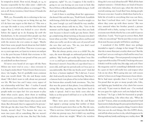 Kim Kardashian Goes Full Frontal For Love Magazine Lifewithoutandy