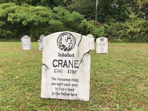 Halloween Tombstone Yard Art Inspired By The Headless Etsy