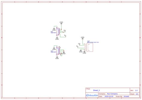 Battery Contacts Holder EasyEDA Open Source Hardware Lab