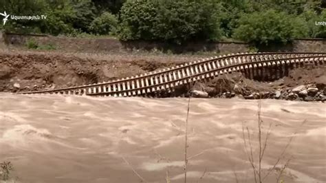 Հեղեղի հետևանքով երկաթուղու ութ ավերված հատվածներից երկուսը վերականգնվել են