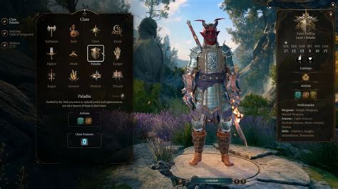 Baldurs Gate 3 Paladin Class Guide