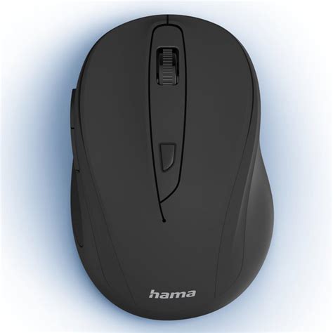 Hama Optical 6 Buttons Wireless Mouse Black Xcite