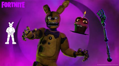 Fnaf X Fortnite Collab Cosmetics Concept Youtube