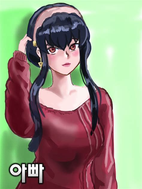 신청 가족들과 스파이패밀리 요르 그리기 Shorts 그림쟁이 가족그림 스파이패밀리 요르포저 Youtube