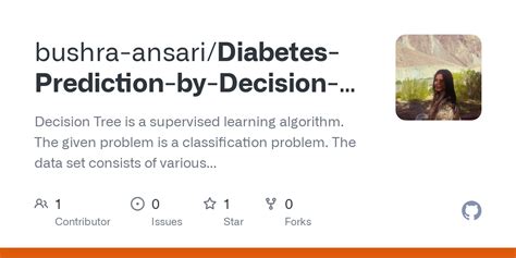 Diabetes Prediction By Decision Tree Algorithmdiabetescsv At Main